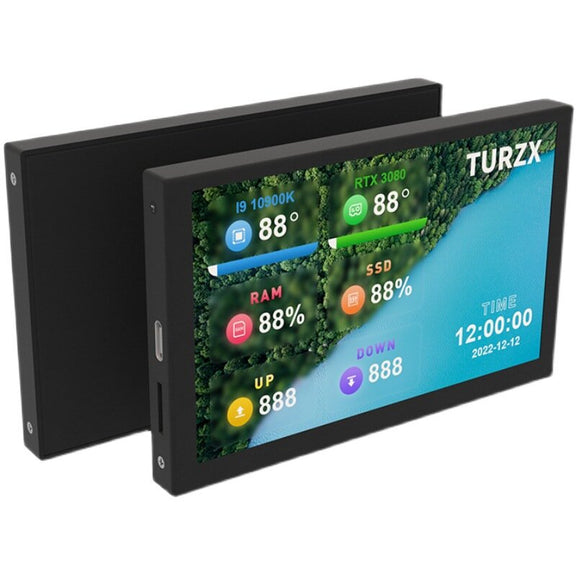 AIDA64 5 Inch IPS Type-C Secondary Screen Computer LCD Monitor Display ...