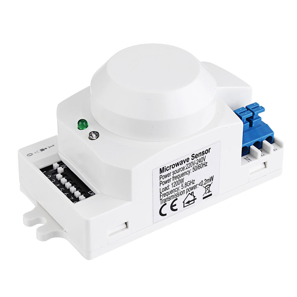 Intelligent Microwave Sensor Switch 220V Radar Sensor Corridor Photoel ...