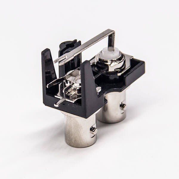 BNC Connector PCB Right Angled Mount Dual Jack – ELECBEE