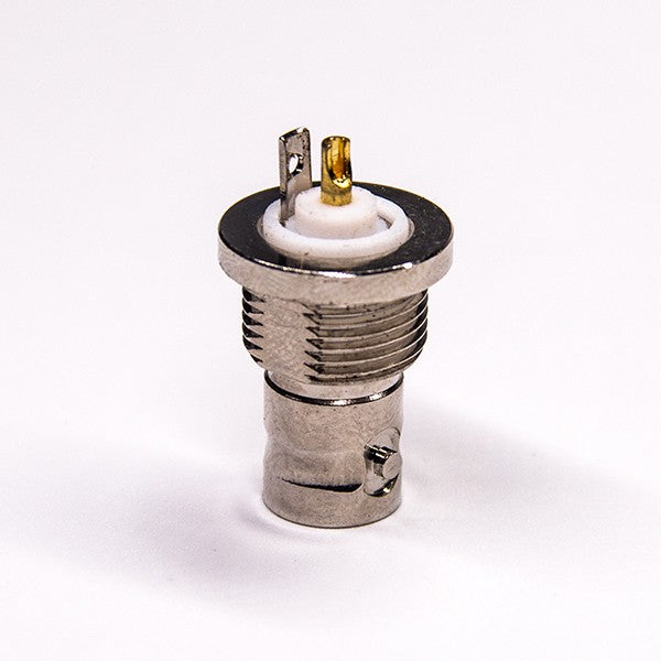 BNC Connector Solder Type Female Vertical Type Bulkhead for Panel Moun ...