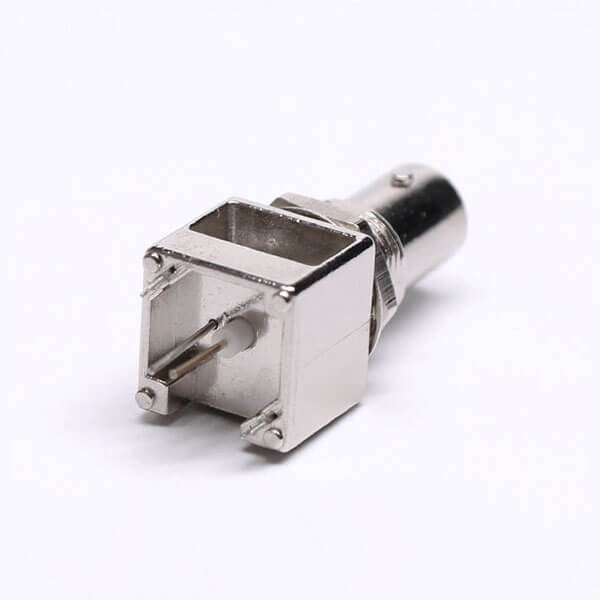 BNC Connector Straight Nickel Plated Female for PCB Mount – ELECBEE