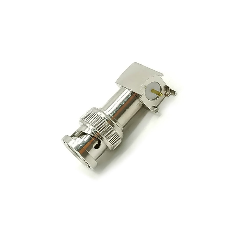 BNC PCB Mount Right Angle Male Connector Through Hole – ELECBEE