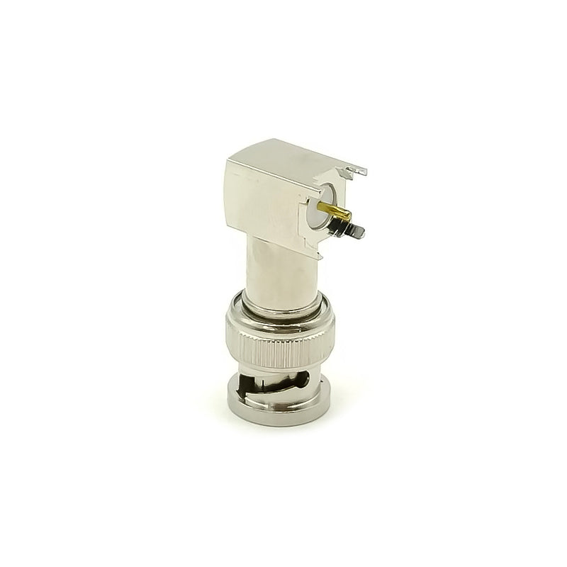 BNC PCB Mount Right Angle Male Connector Through Hole – ELECBEE