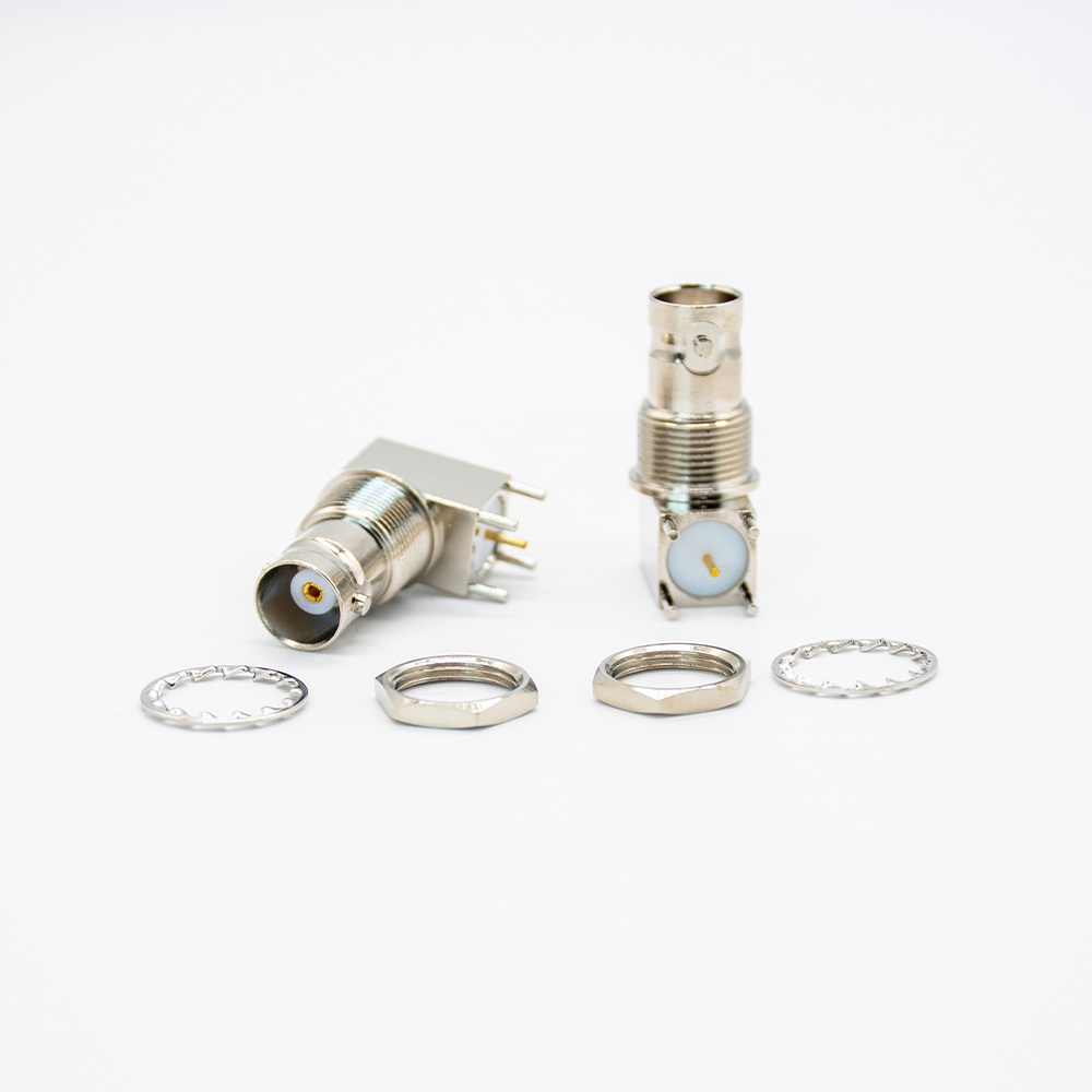 BNC connector Angled Jack for PCB Mount – ELECBEE