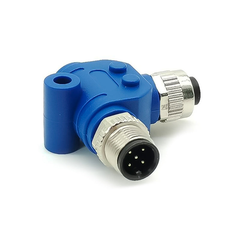 Nmea 2000 M12 Metal Male 5 Pin To Female 5 Pin Connector L Type Right ...