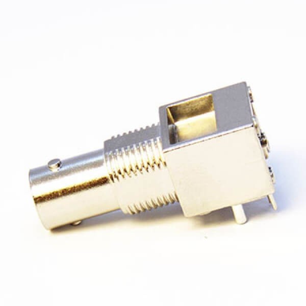 PCB Mount BNC Connector Female right angle mounted BNC bulkhead ...