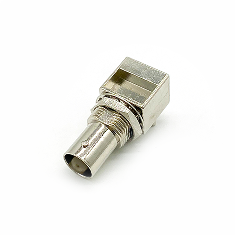 PCB Mount BNC Connector Female right angle mounted BNC bulkhead ...