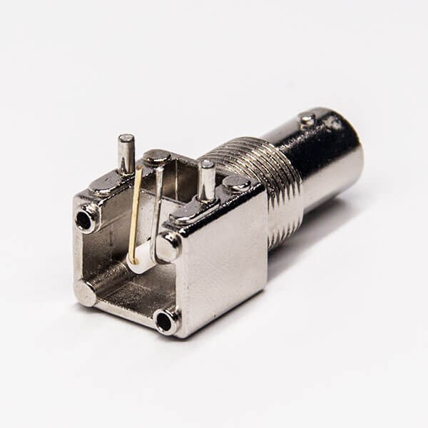 PCB Mount BNC Female Coaxial Connector Jack Through Hole for PCB Mount ...