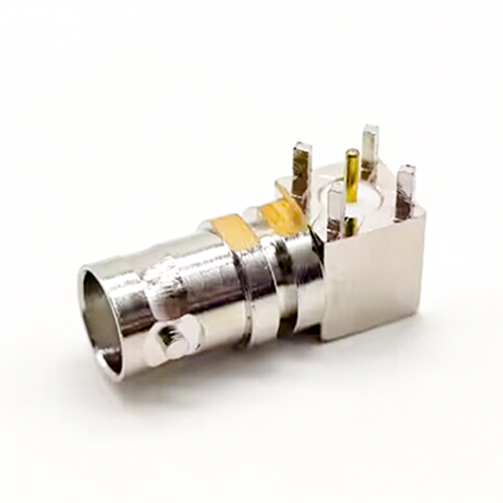 Socket BNC Connector PCB Mount Angled Through Hole – ELECBEE Selected